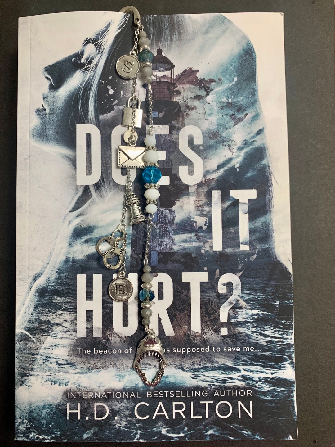 Book Bling - Does It Hurt Inspired Bookmark - Dark Romance - Etsy