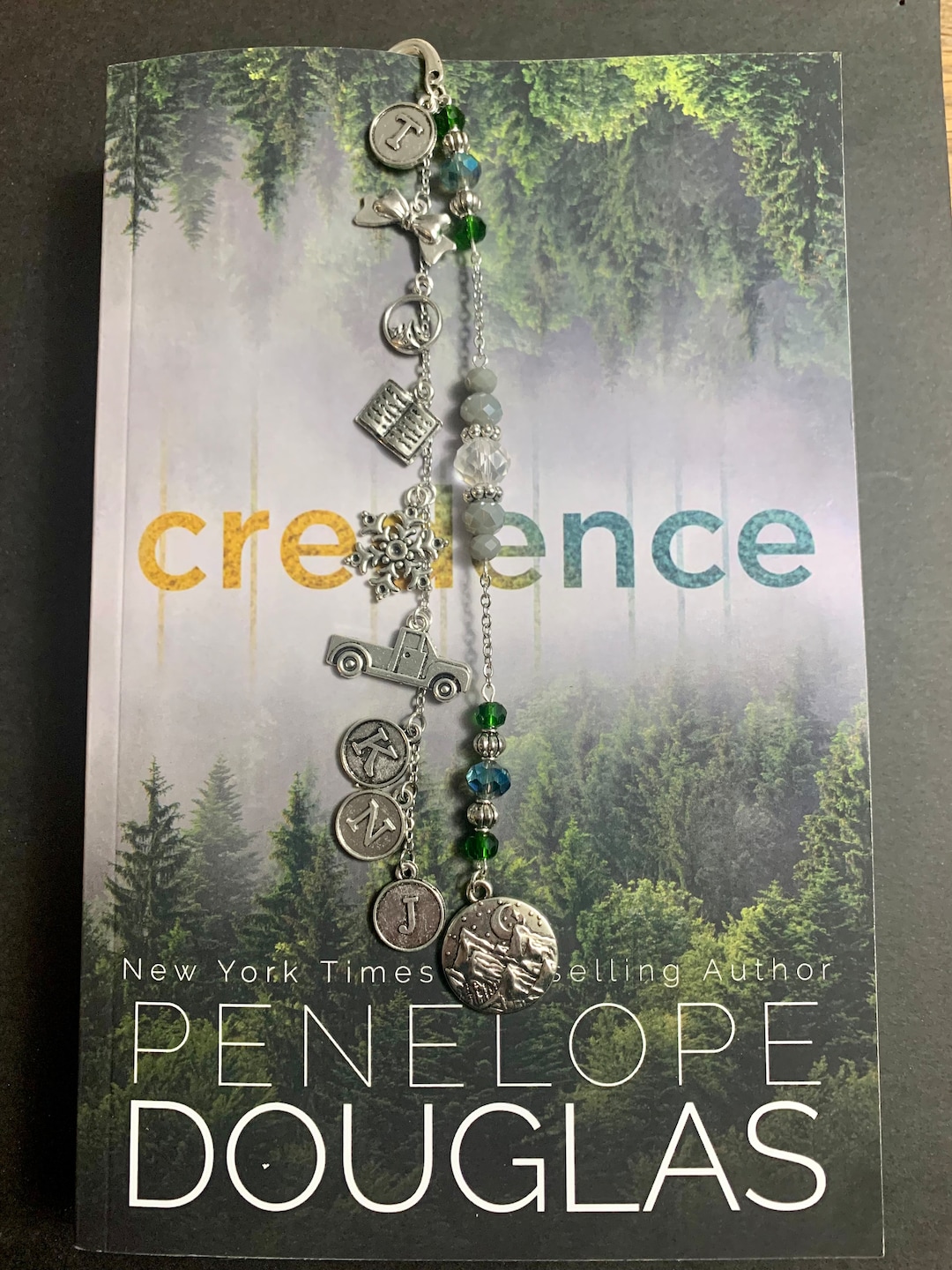 Credence Inspired Book Bling - Penelope Douglas - Bookmark - Etsy