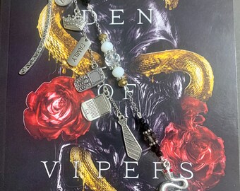 Den of Vipers Inspired Bookmark Book Bling Diesel - Etsy