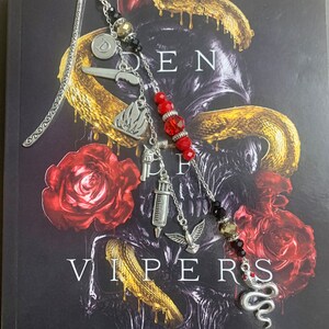 Den of Vipers Inspired Bookmark- Book Bling - Diesel - Etsy