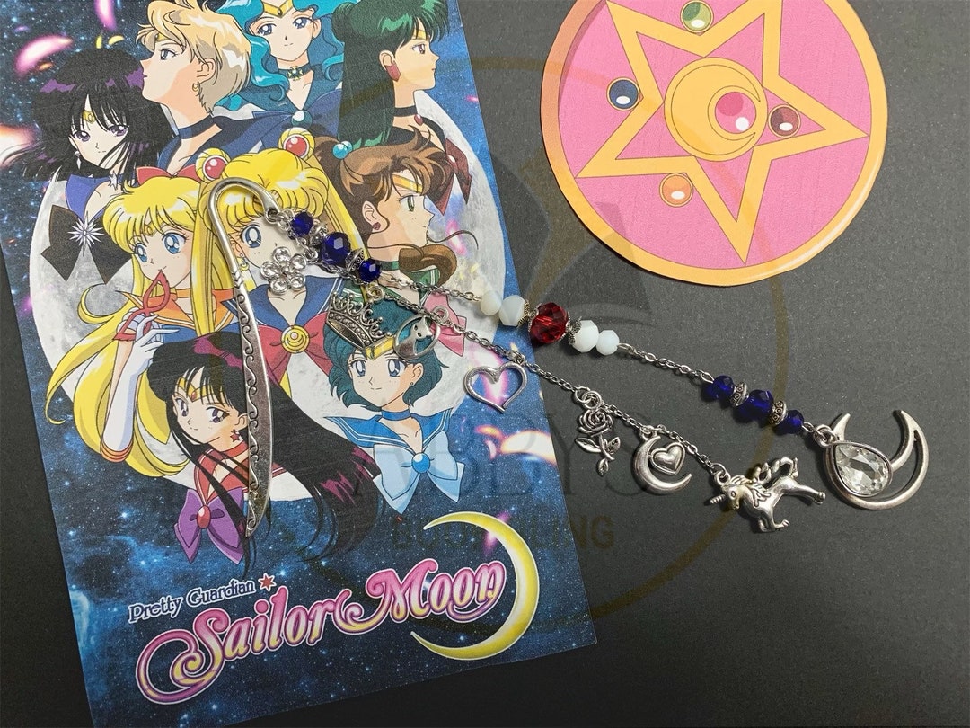 Sailor Moon Inspired Bookmark - Book Bling - Sailor Scouts - Manga ...