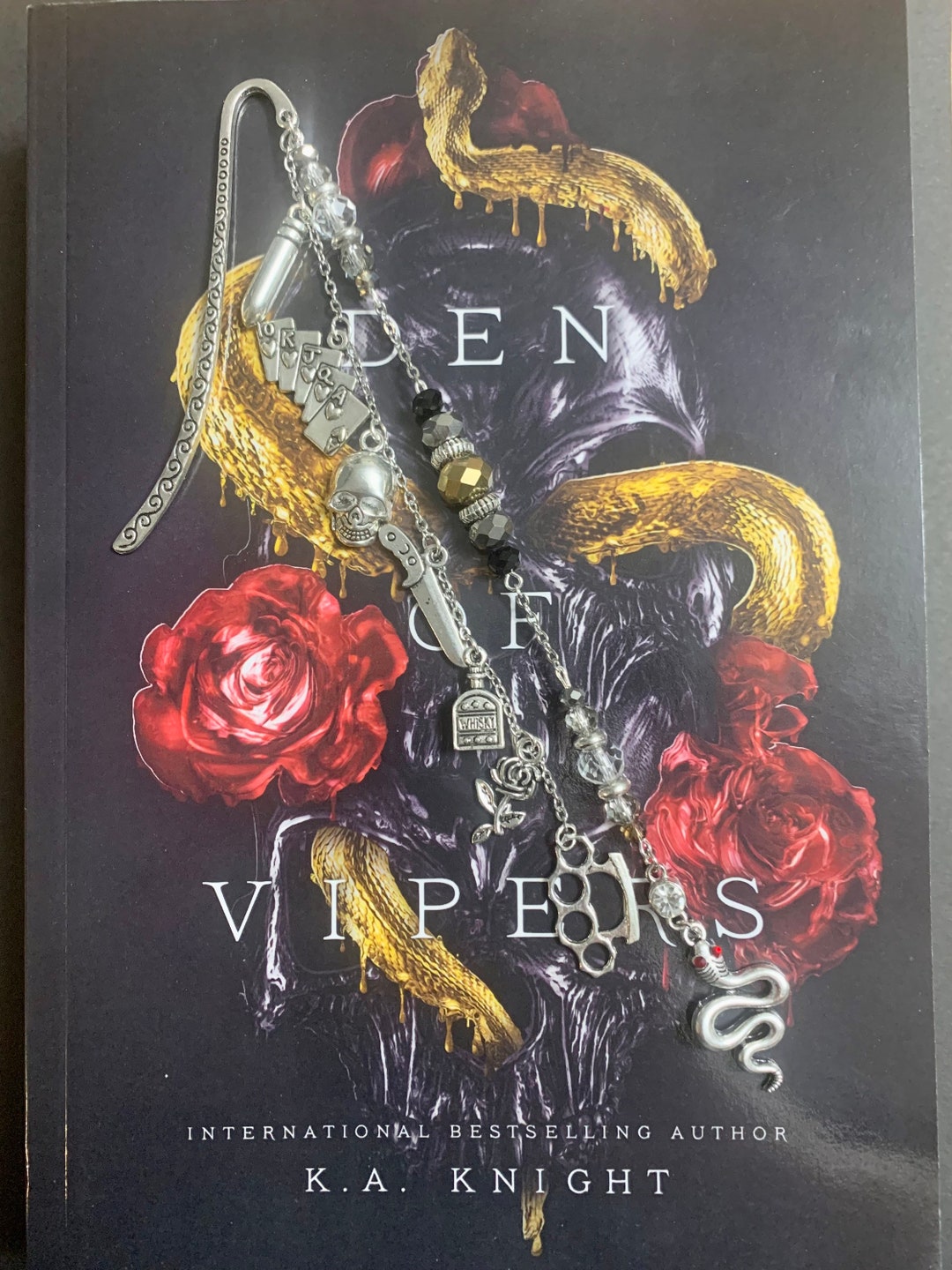 Den of Vipers Inspired Book Bling - Bookmark - Etsy