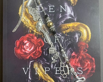 Den of Vipers Inspired Bookmark- Book Bling - Diesel - Etsy