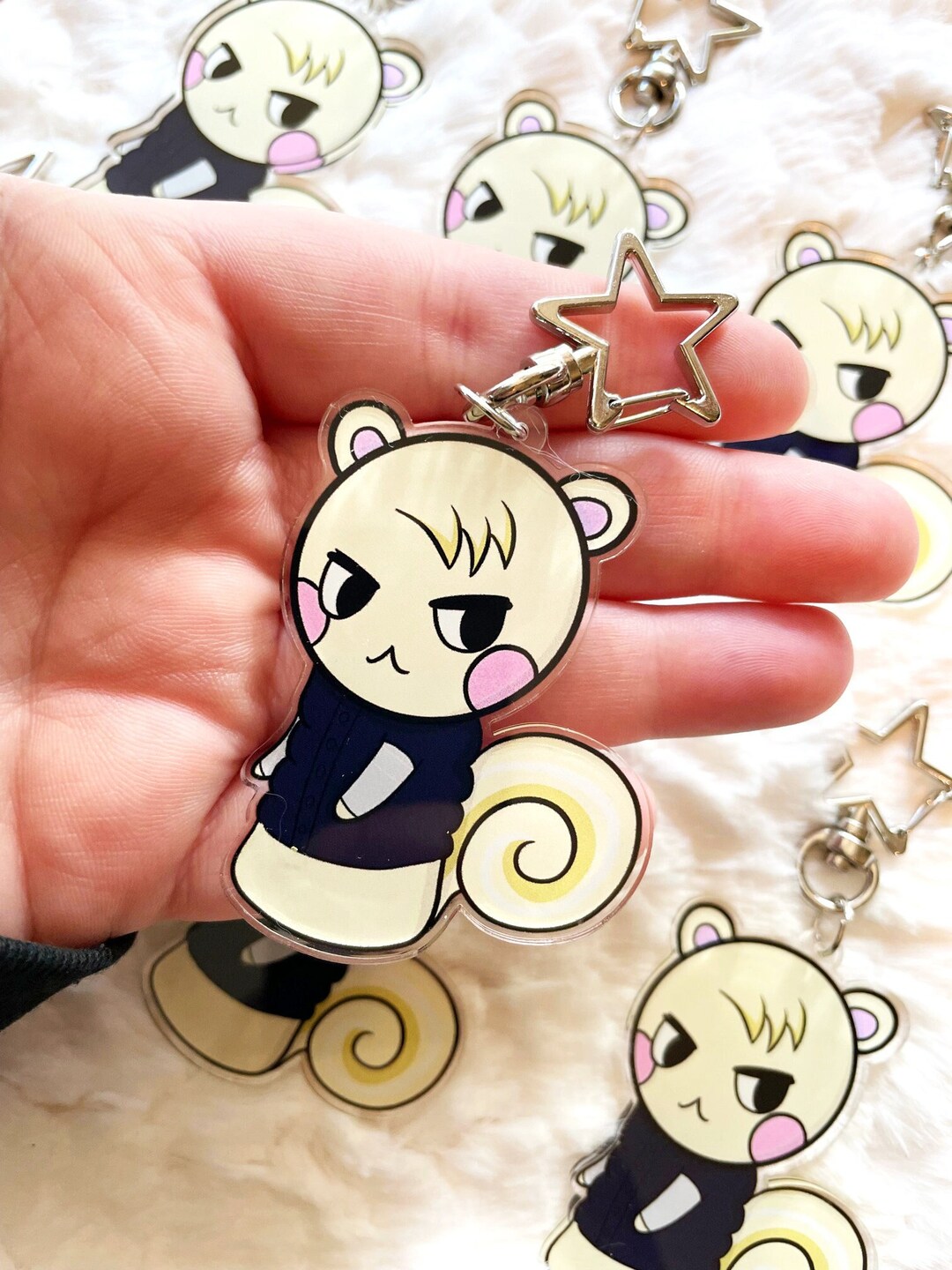 Animal Crossing Marshal Acrylic Keychain 2inch - Etsy