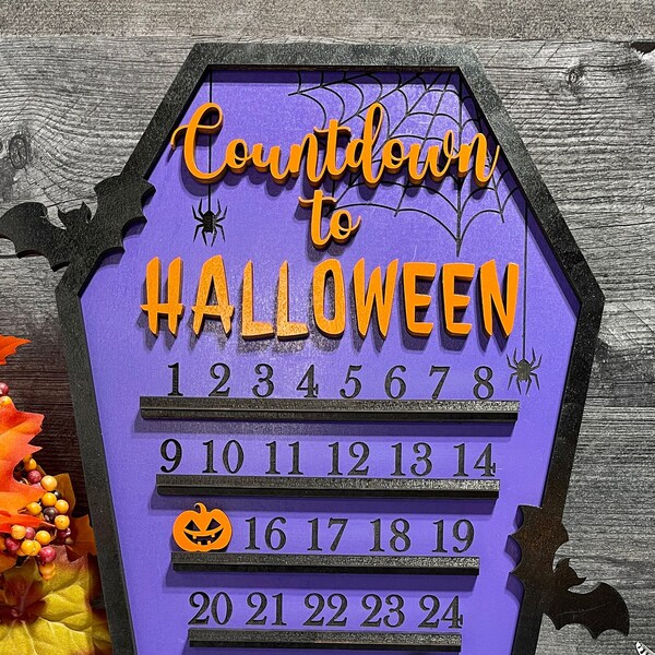 Halloween Countdown - Etsy