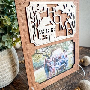 Personalized Photo Frame Vertical Design, Mothers Day Gift, Fathers Day ...