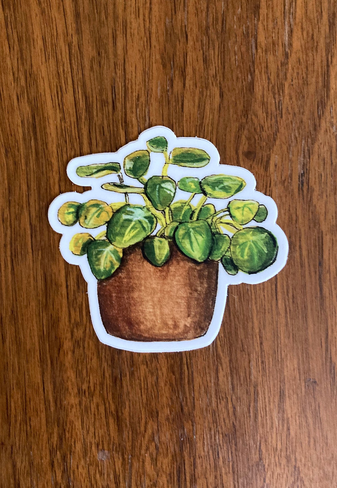 Potted Plant Die Cut Vinyl Stickers - Etsy