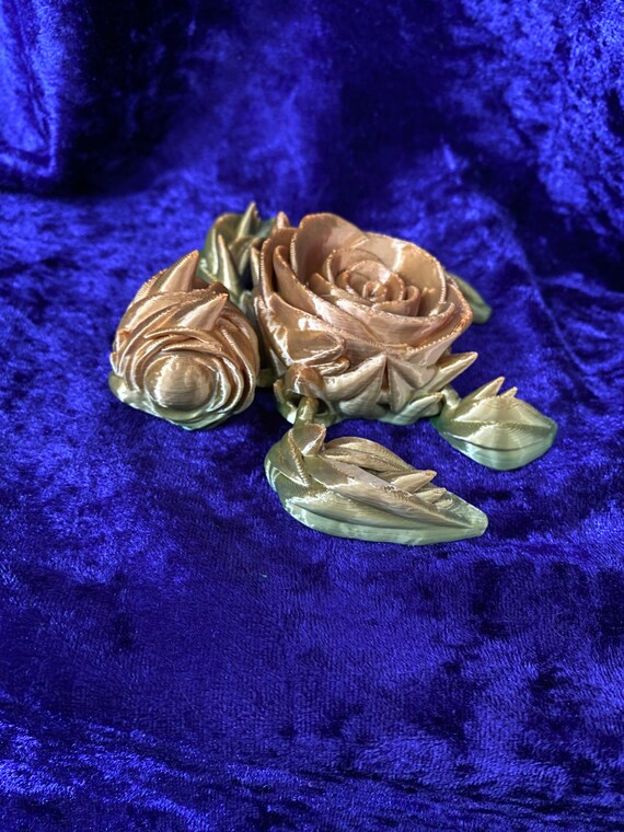 Silky Articulated Striking rose Turtle cinderwing3d - Etsy