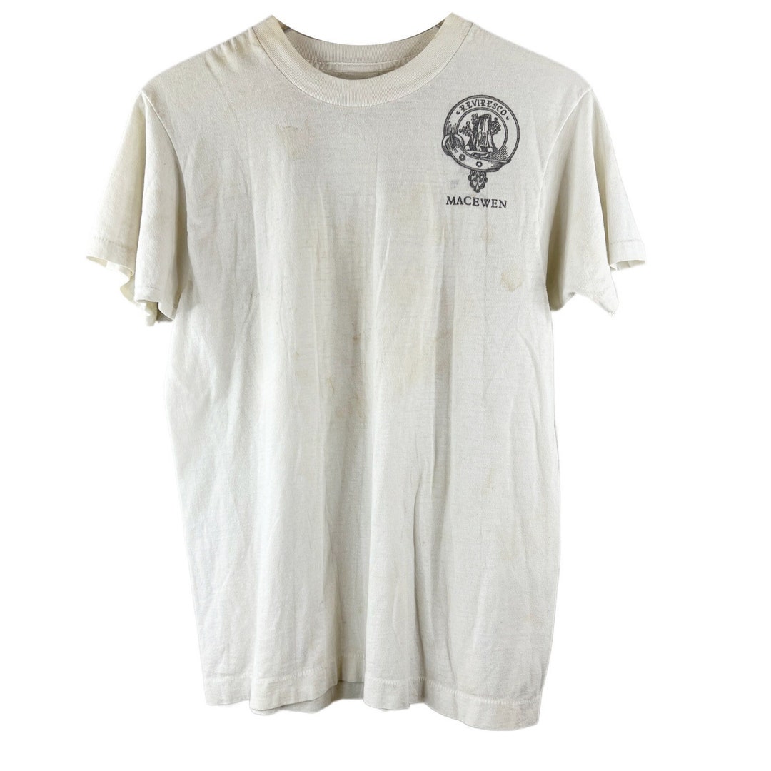 Vintage Clan Macewen Reviresco Oak Tree T-shirt Size S - Etsy