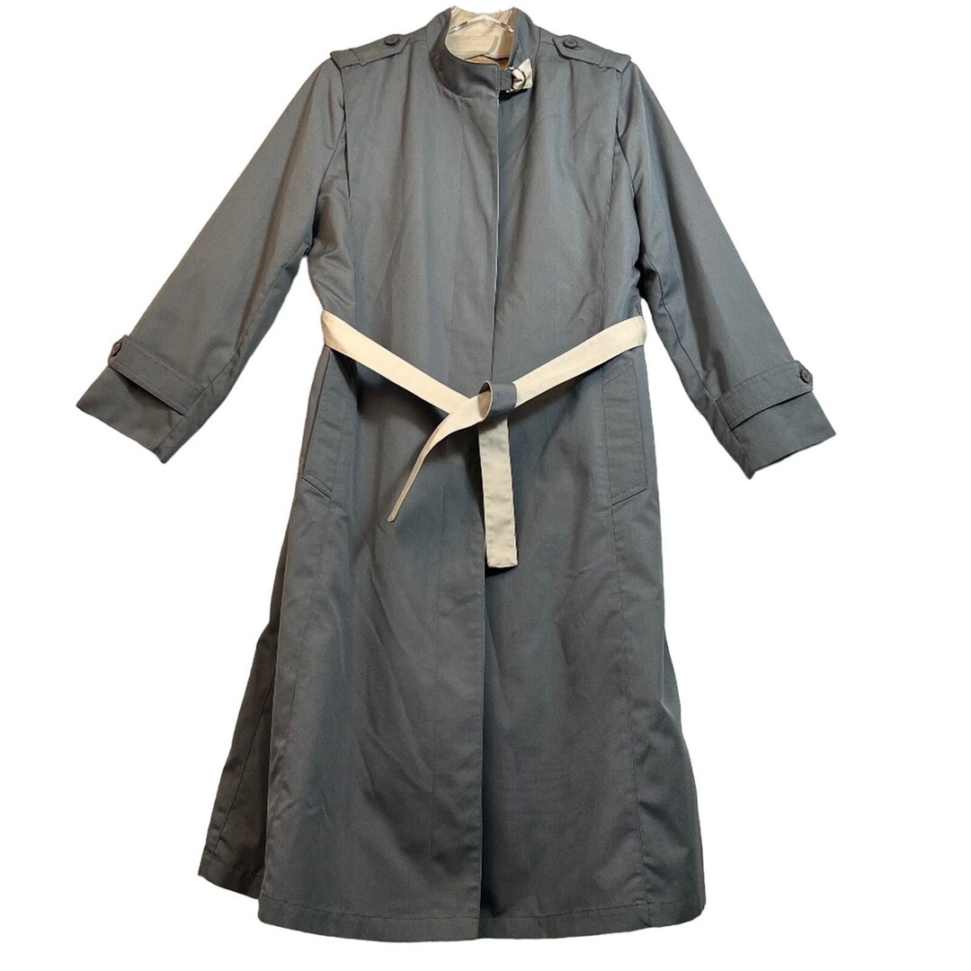 Vintage Misty Harbor Mariner III Wool Tan Trench Coat Womens Union ...