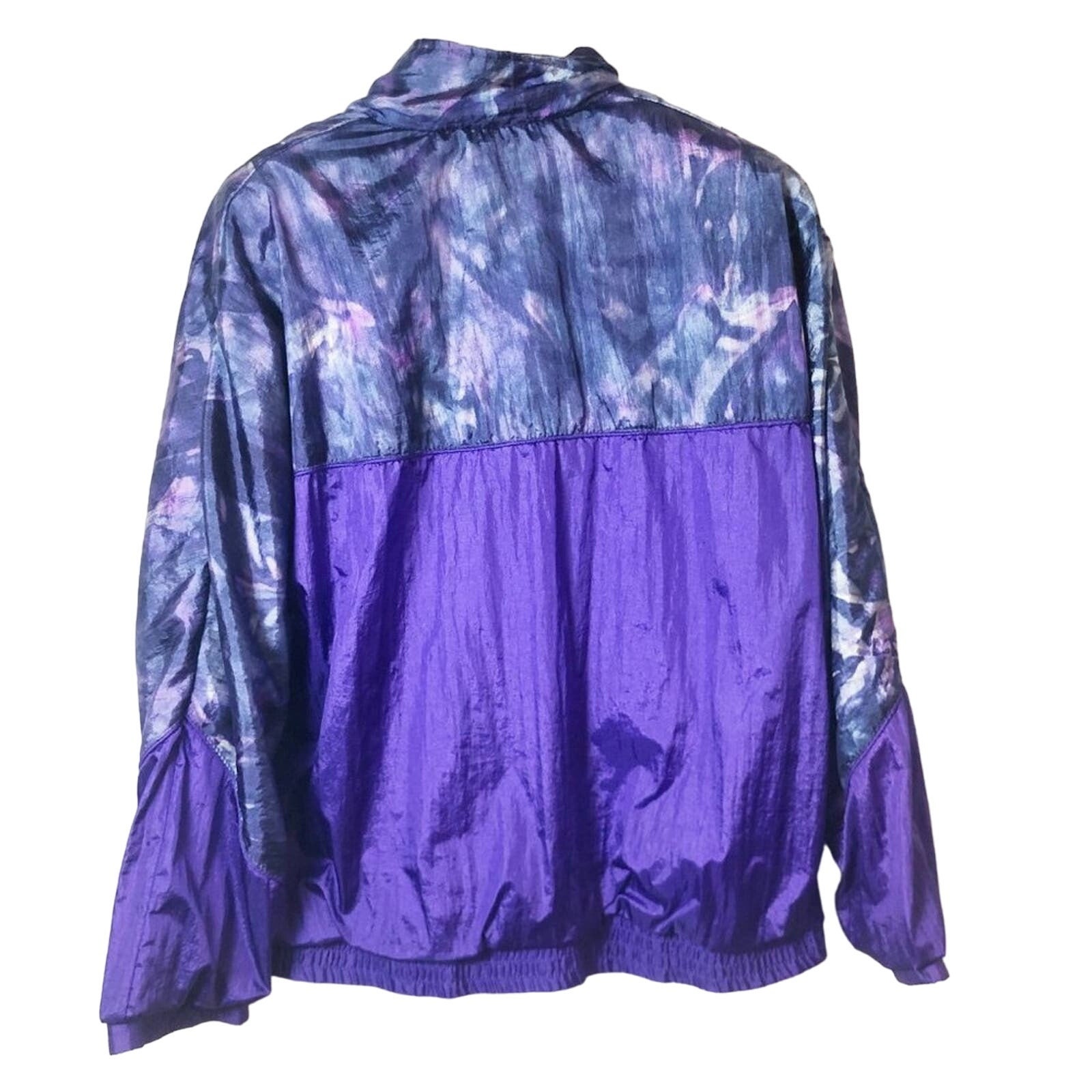Vintage Lavon Full Zip Purple Nylon Windbreaker Track Jacket Size XL - Etsy
