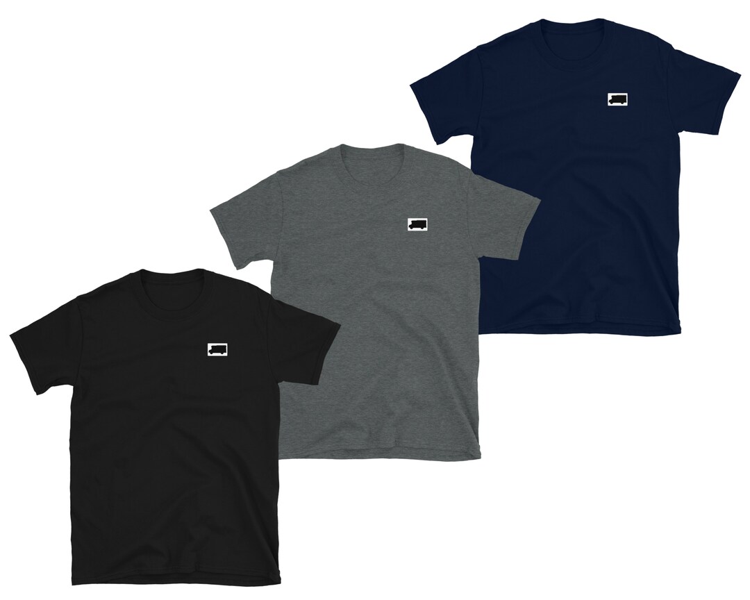 Skoolie Bus Life Bus Silhouette Short-sleeve Unisex T-shirt | School ...