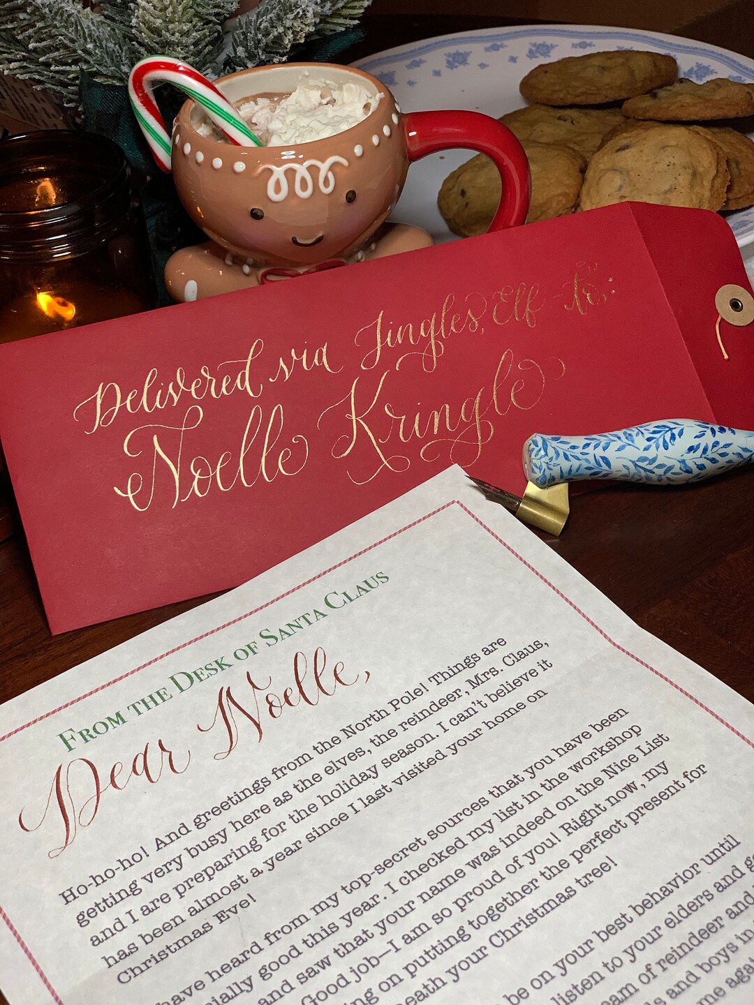 Personalized Santa Letter - Etsy