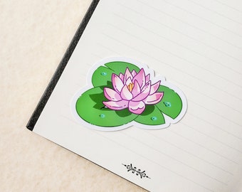 Lily Pad Sticker | Etsy