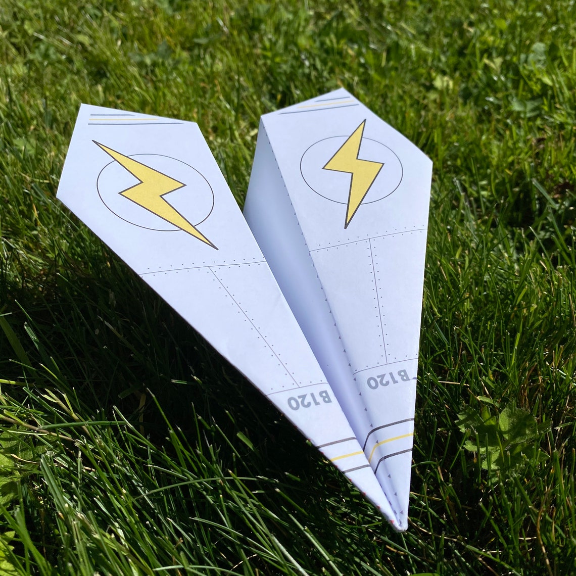 Thunderbee Print and Fold Paper Airplane - Fun Printable Activity Kit ...