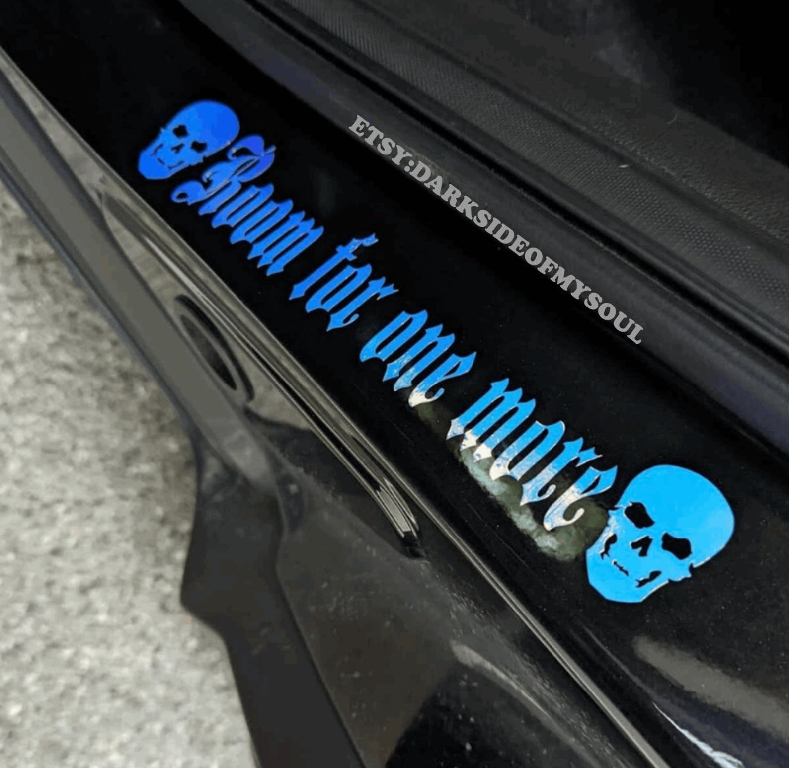 Goth Car Accessories Goth Car Decal Goth Car Decor Skull - Etsy