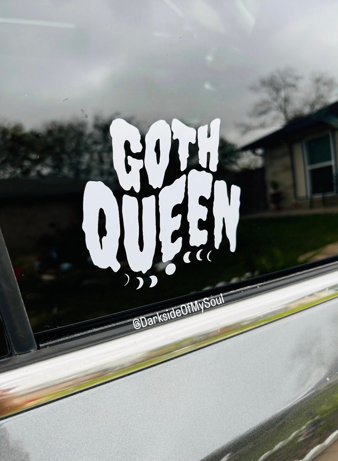 Goth Queen, Goth Queen Decal, Spooky Queen, Goth Decal, Spooky Bitches ...
