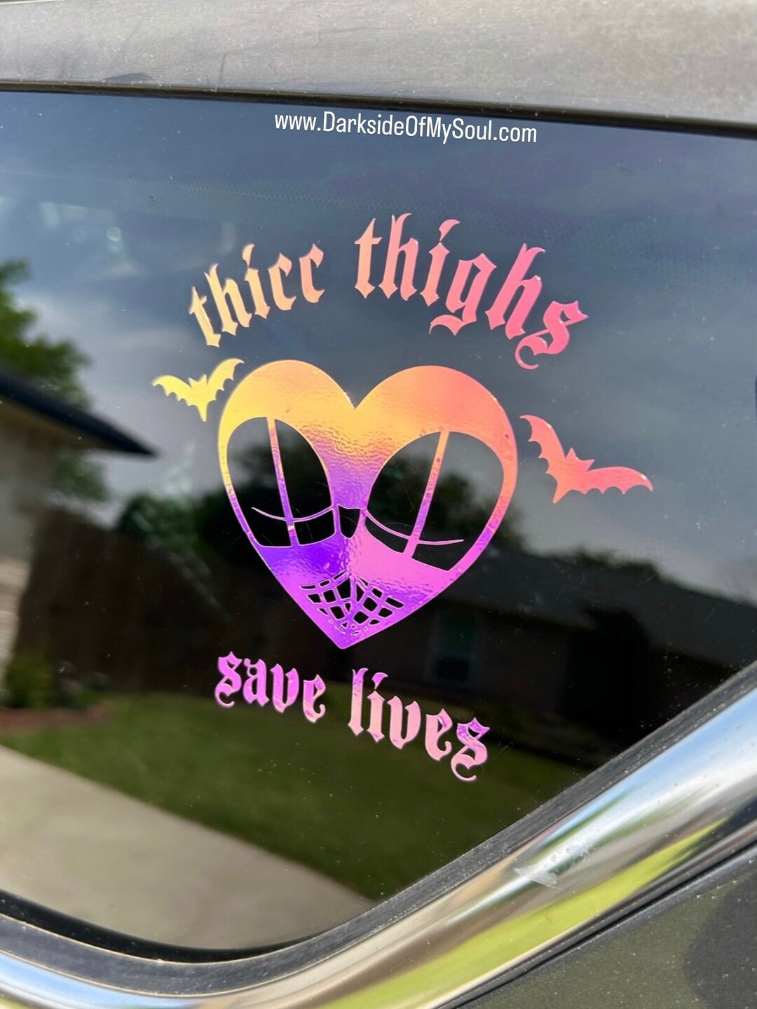 Thicc Thighs Save Lives, Spooky Bitch, Thicc Thighs Decal, Bad Bitch ...