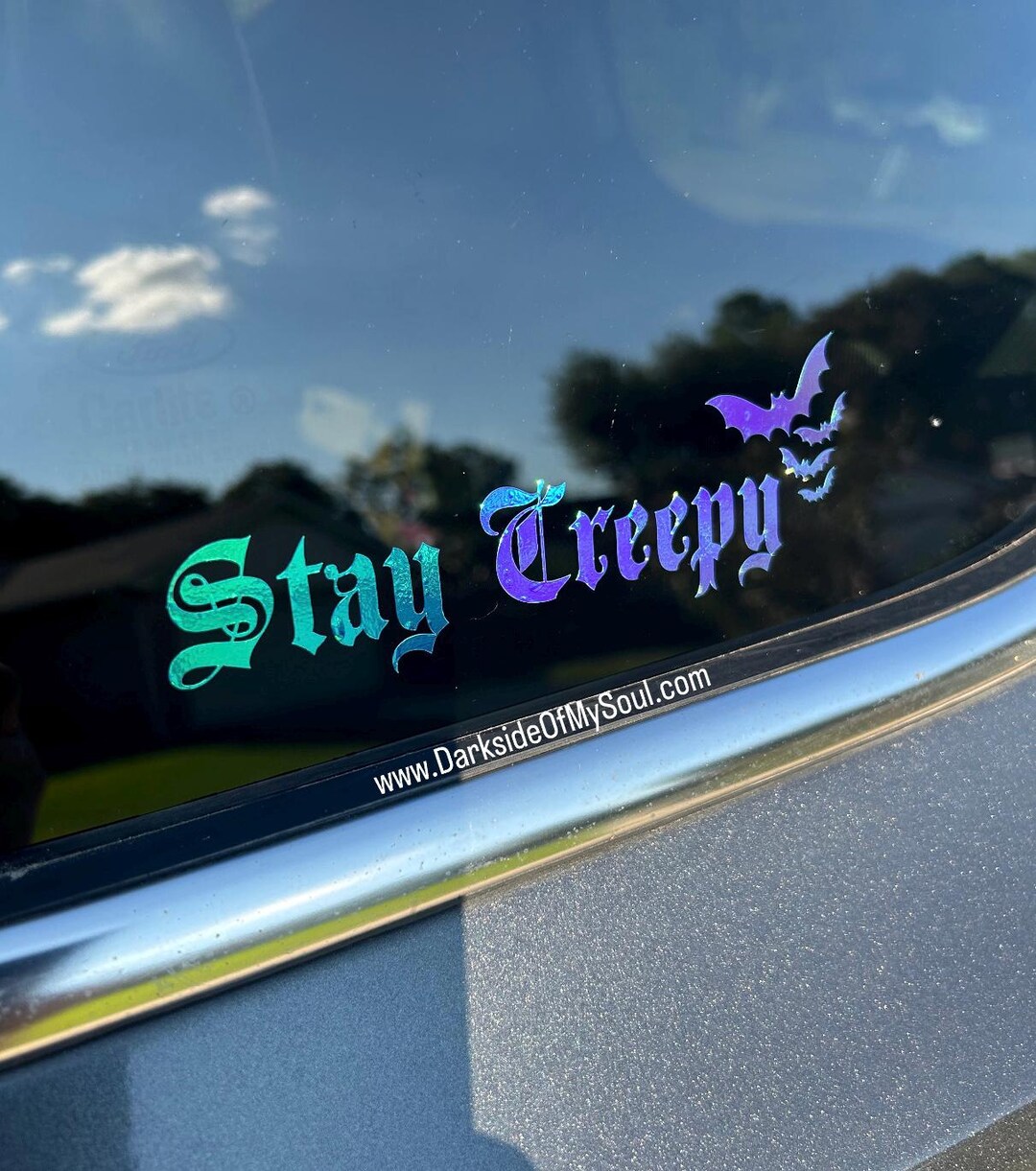 Stay Creepy, Stay Creepy Decal, Car Decals, Spooky Car Decals, Spooky ...