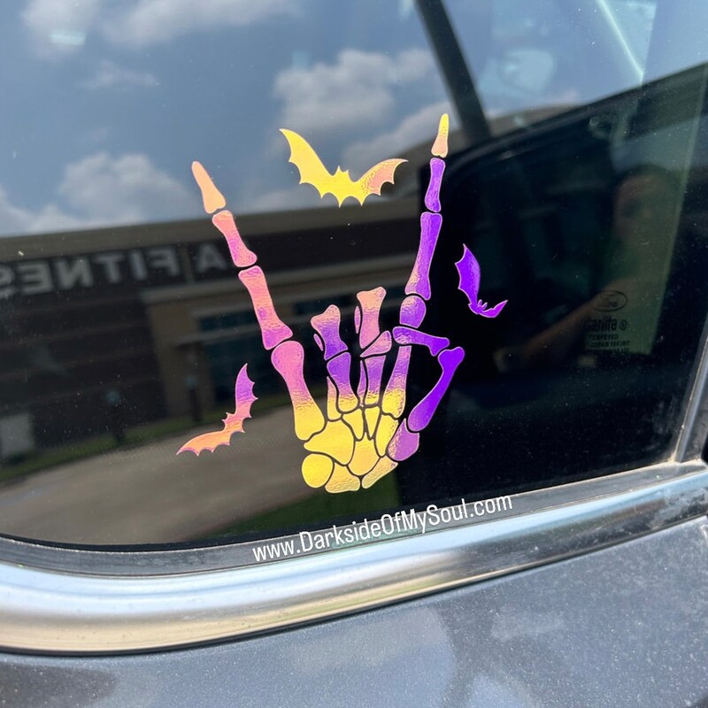 Skeleton Decal - Etsy