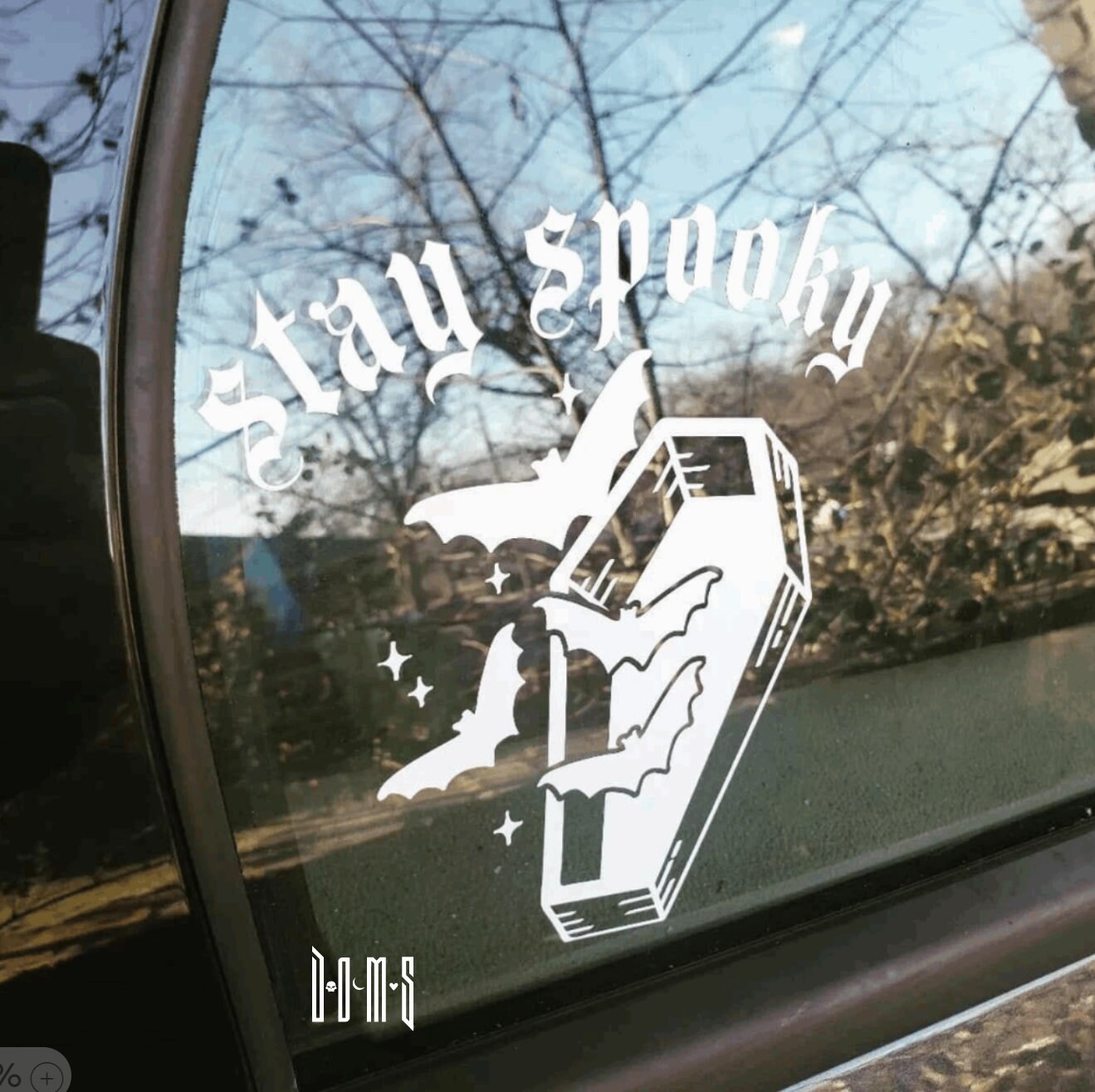 Stay Spooky Decal Goth Car Decal Goth Car Accessories - Etsy