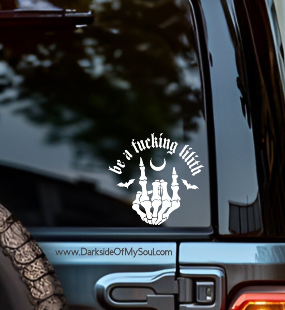 Be a Fucking Lilith, Lilith Decal, Dark Goddess Decal, Witchy Decal ...
