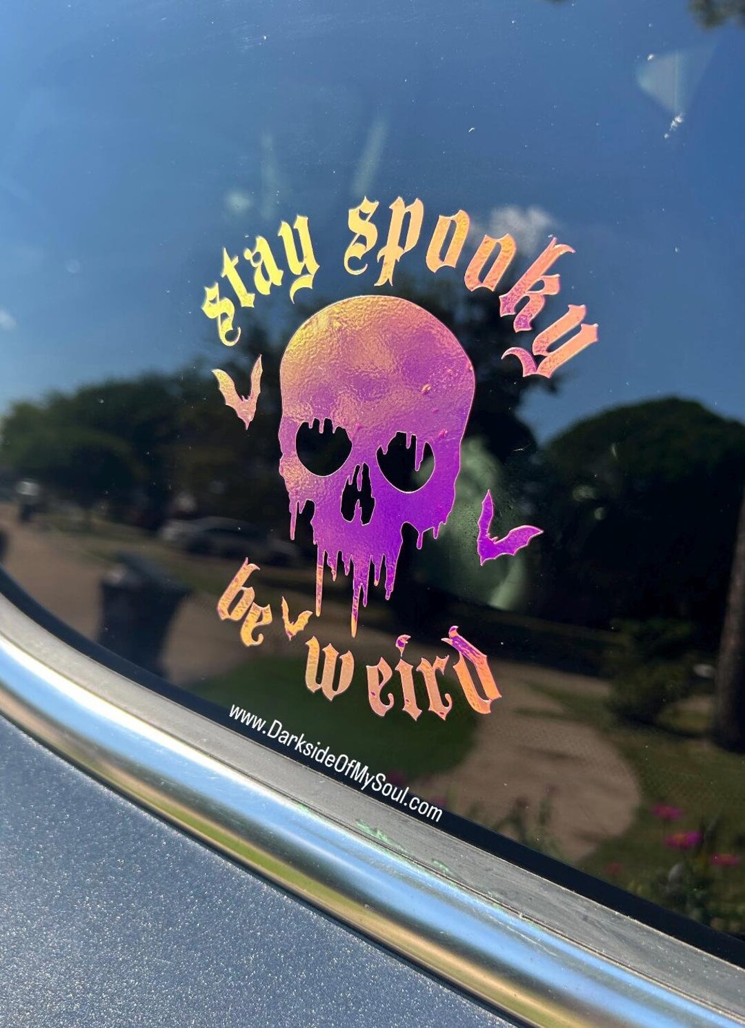 Stay Spooky Be Weird, Stay Spooky Decal, Stay Weird Decal, Goth Decals ...
