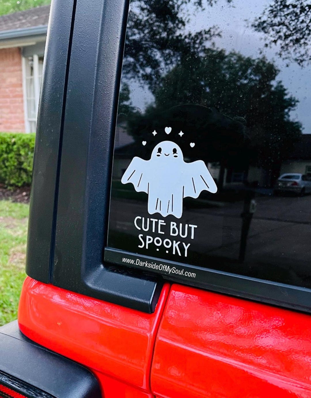 Cute but Spooky | Goth Car Decals | Goth Decals | Goth Car Accessories ...