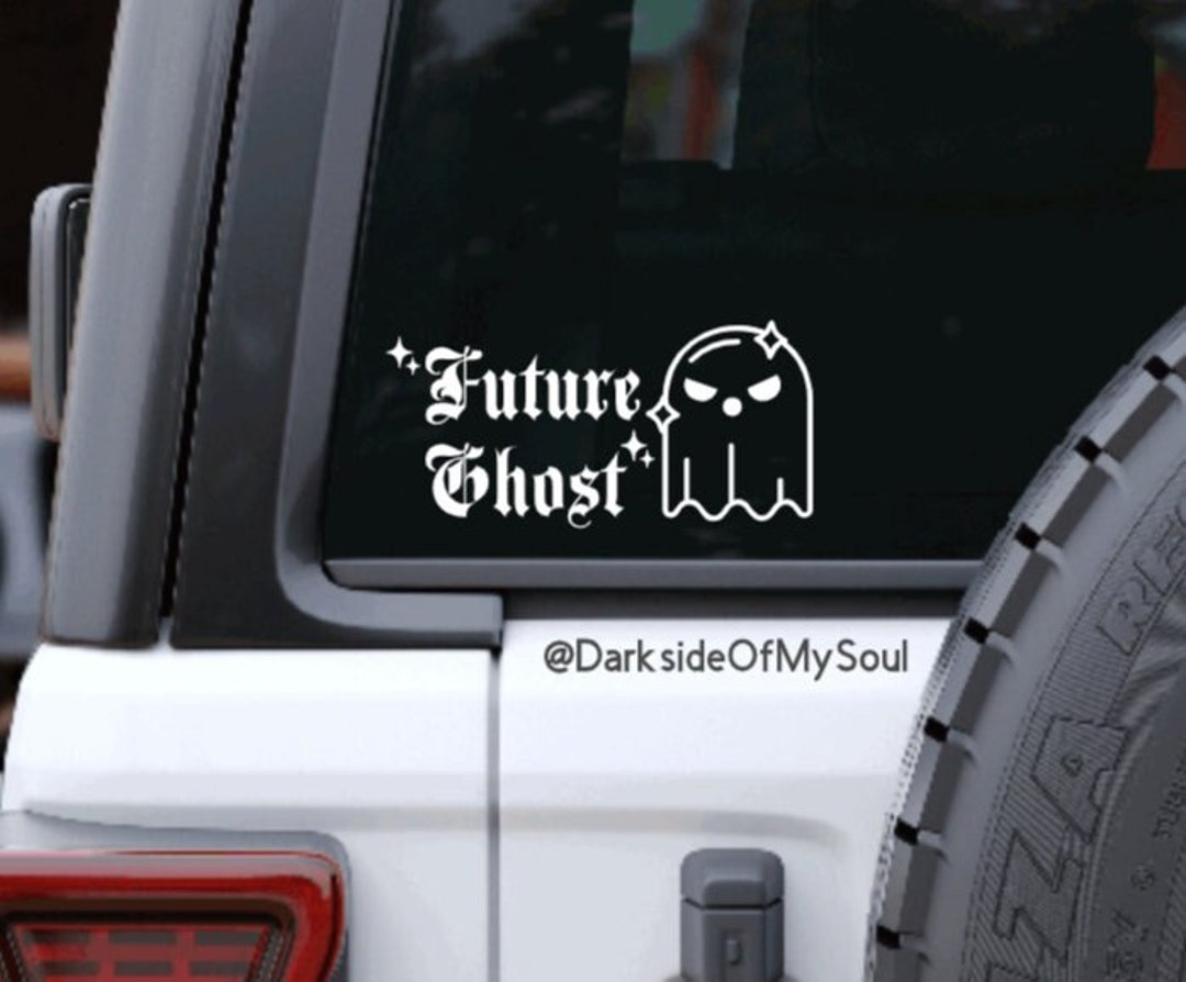Future Ghost, Future Ghost Decal, Cute Ghost Decal, Spooky Cute Ghost ...