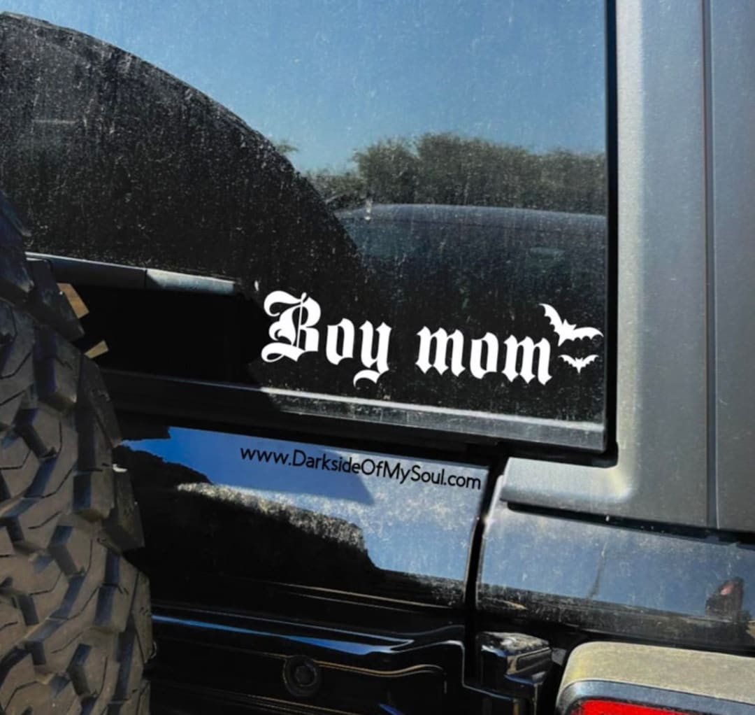 Boy Mom Decal, Boy Mama Decal, Boy Mama, Mom Decal, Mama Decal, Spooky ...