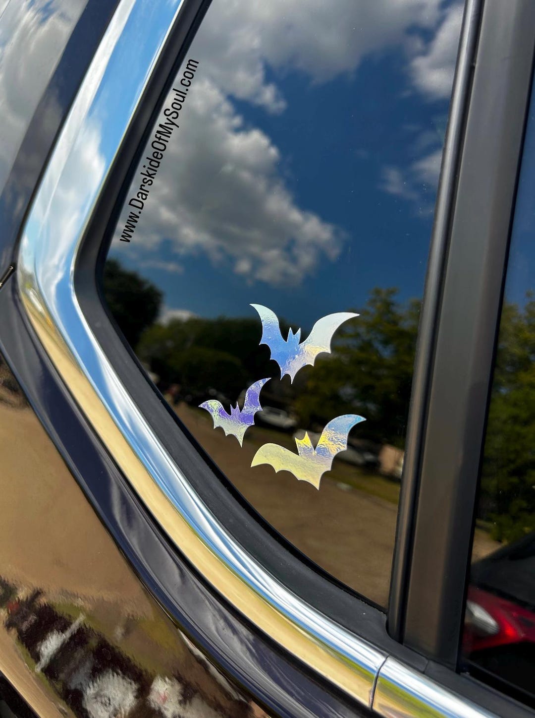 Flying Bats Decal, Car Decals, Spooky Bats Decal, Goth Decals, Bat ...