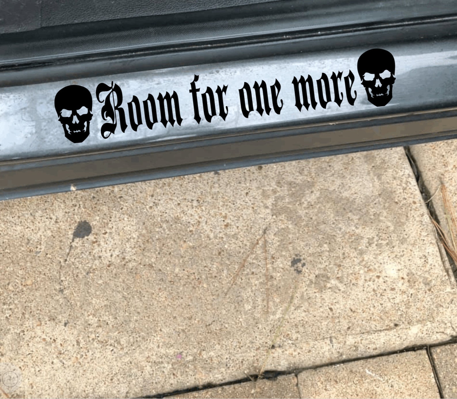 Goth Car Accessories Goth Car Decal Goth Car Decor Skull | Etsy