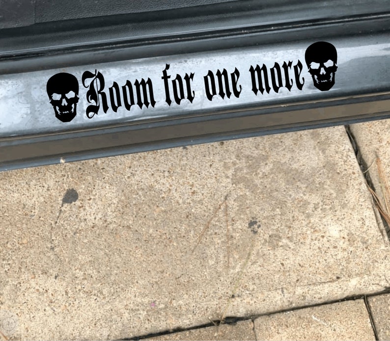 Goth Car Accessories Goth Car Decal Goth Car Decor Skull | Etsy