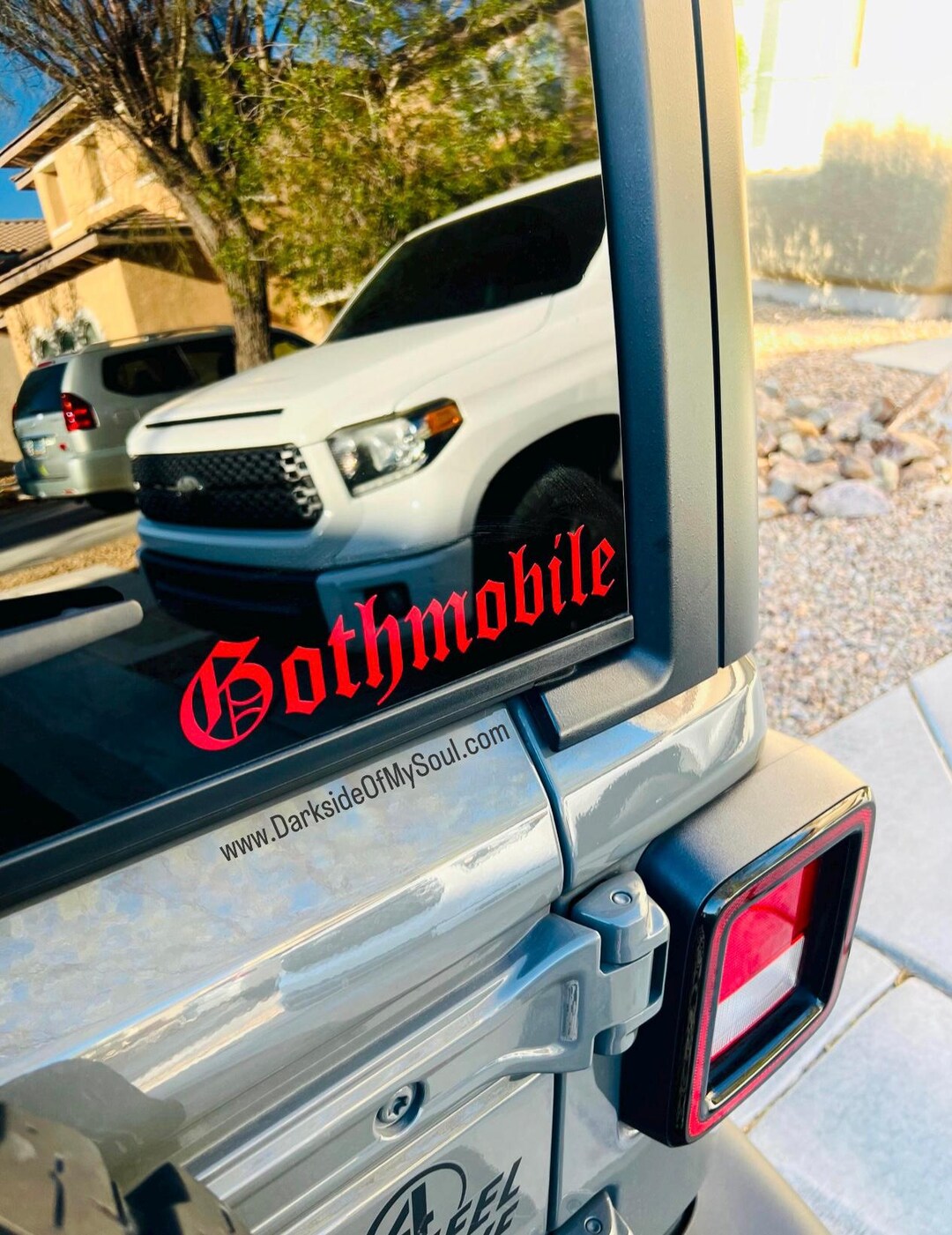 Goth Decals | Goth Car Decor | Goth Car Accessories | Witchy Decals ...