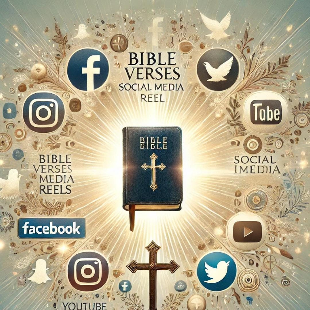 Bible Verses Social Media Reels for (editable in Canva) Done for You - Etsy