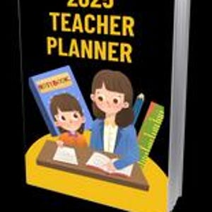2024-2025 Teacher Planner editable Canva Template - Etsy Canada