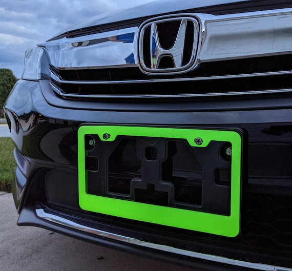 Glow in the Dark License Plate Frame Glow in the Dark Car - Etsy