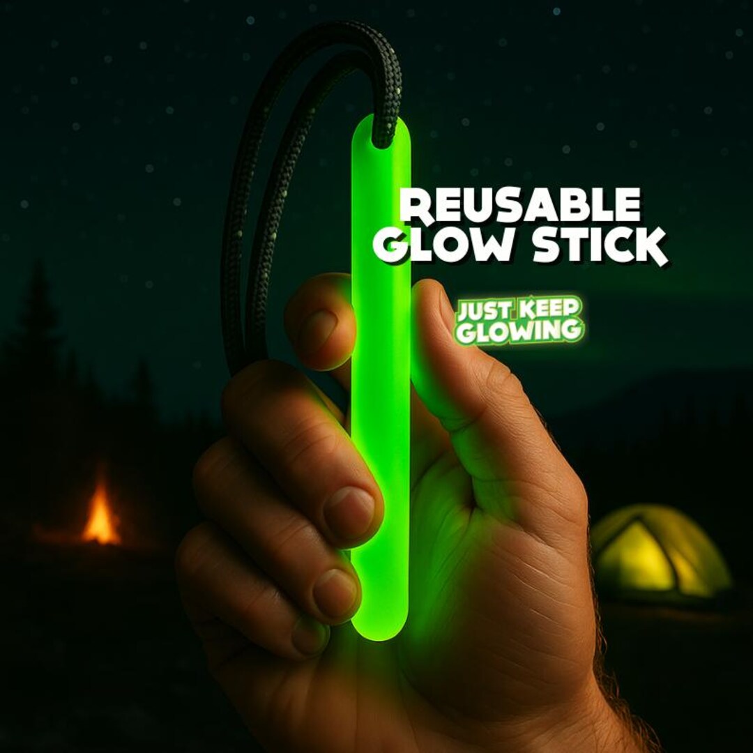 Reusable Glow Stick - Rechargeable Emergency Light, Handmade in USA - Etsy