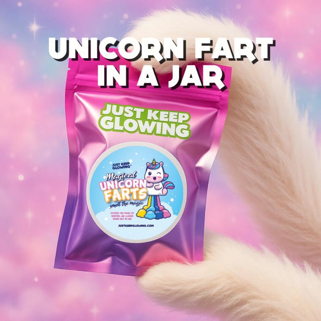 Unicorn Farts in a Jar – Funny Gag Gift With Glow Keychain - Etsy