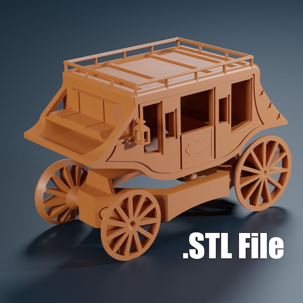 Train Cars 3d Stl - Etsy