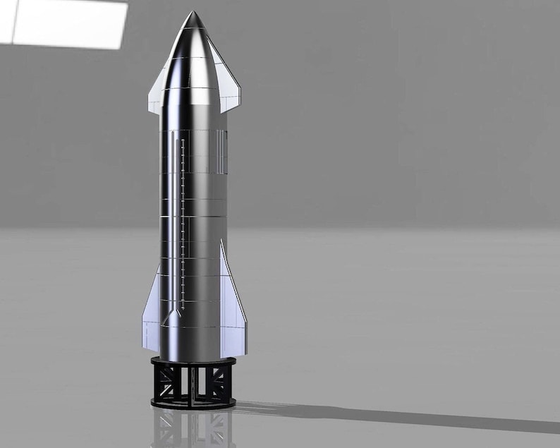 3D Printable Detailed Starship Kit - Digital File - Etsy