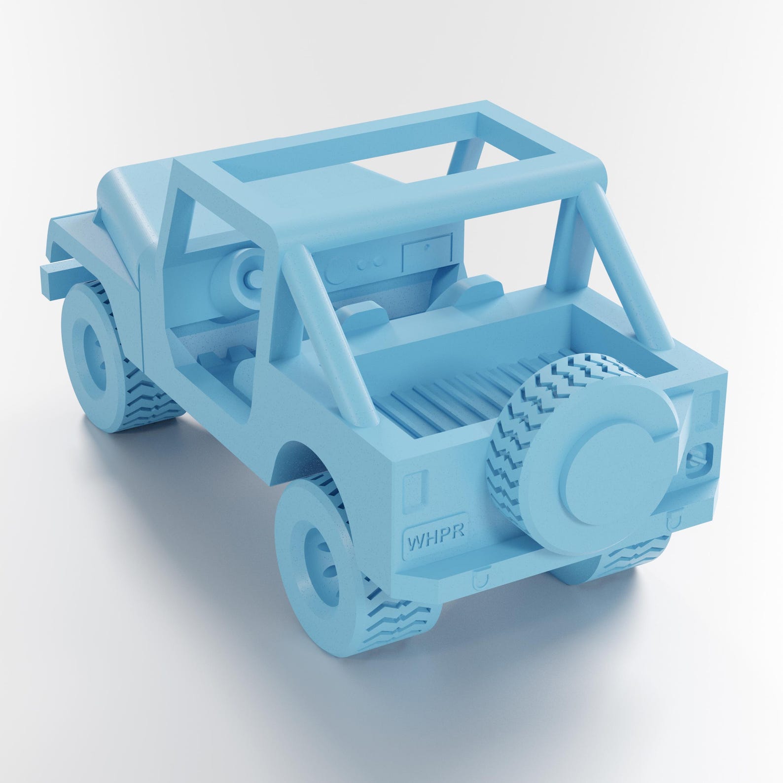Print-in-place CJ7 Style Jeep (12 Variations) | No Support Needed | 3D ...