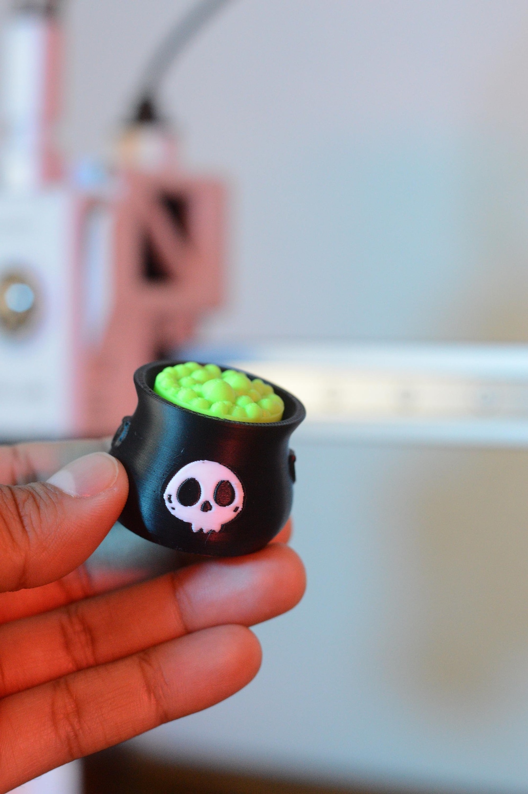 Spooky Cauldron Fidget - Tactile Clicky Switch | Stress, ADHD, Anxiety ...