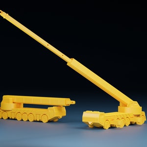 Print-in-place Crane Truck - No Support Needed - 3D Printable Mobile ...
