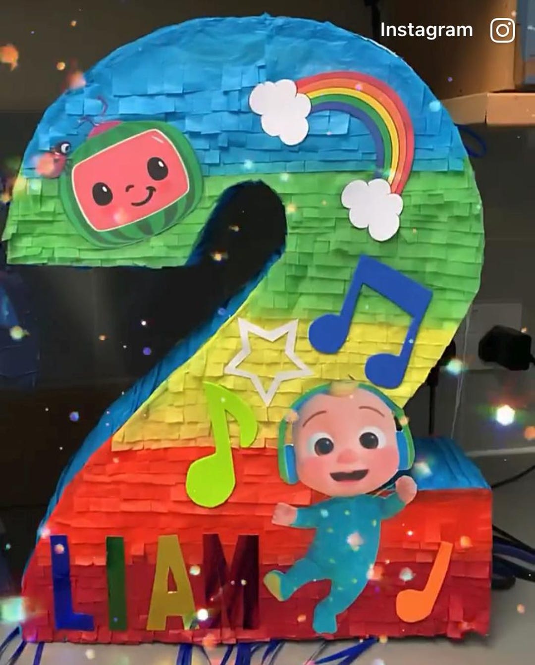 Cocomelon Piñata | Two Piñata | Number Two Piñata | Birthday Piñata ...