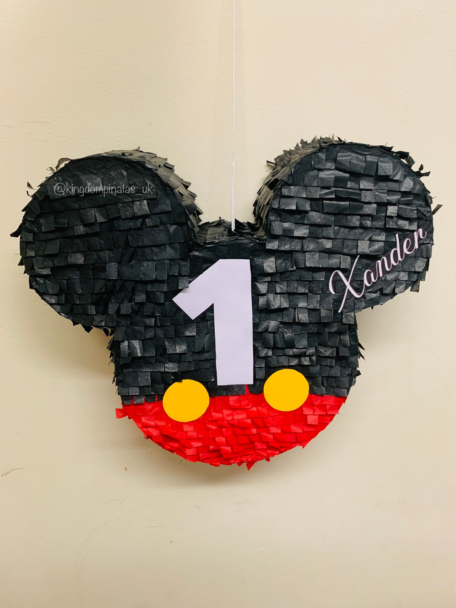 Mickey Mouse Piñata, Mickey Mouse Party Supplies | Boy Party| Boy ...