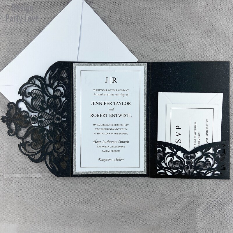 Laser Cut Invites - Etsy