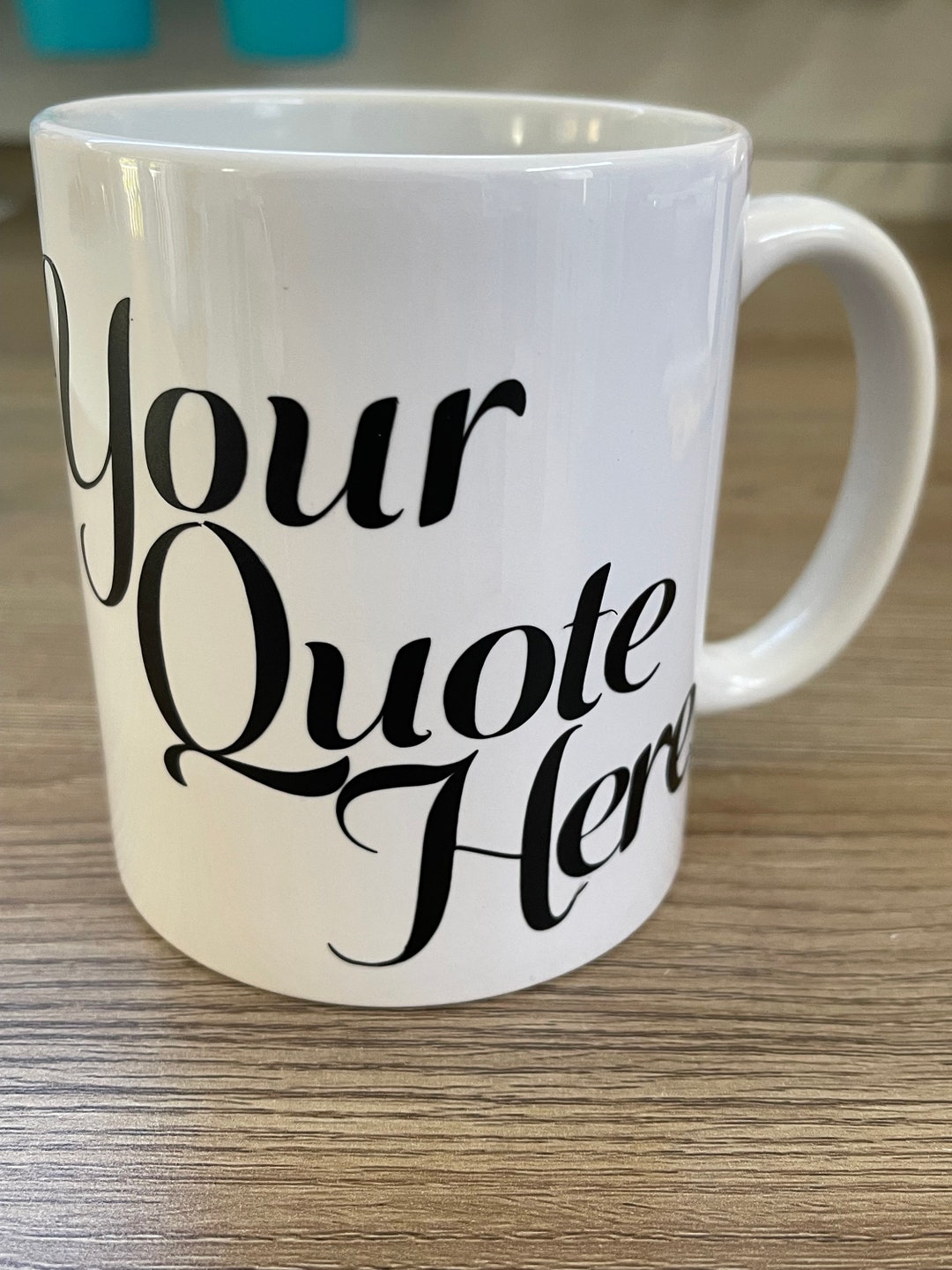 12 Ounce Ceramic Coffee Mugs Personalized W/any Design Perfect for ...