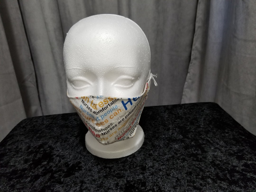 Nurse Face Mask,facemask for Nurses,reversible Face Mask, Adjustable ...