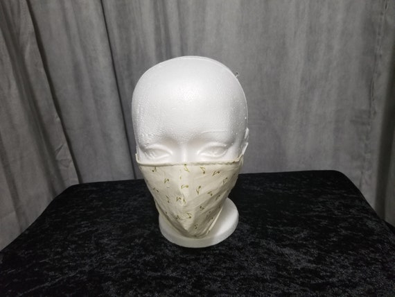 Musical Notes Face Mask Music Face MaskReversible Face | Etsy